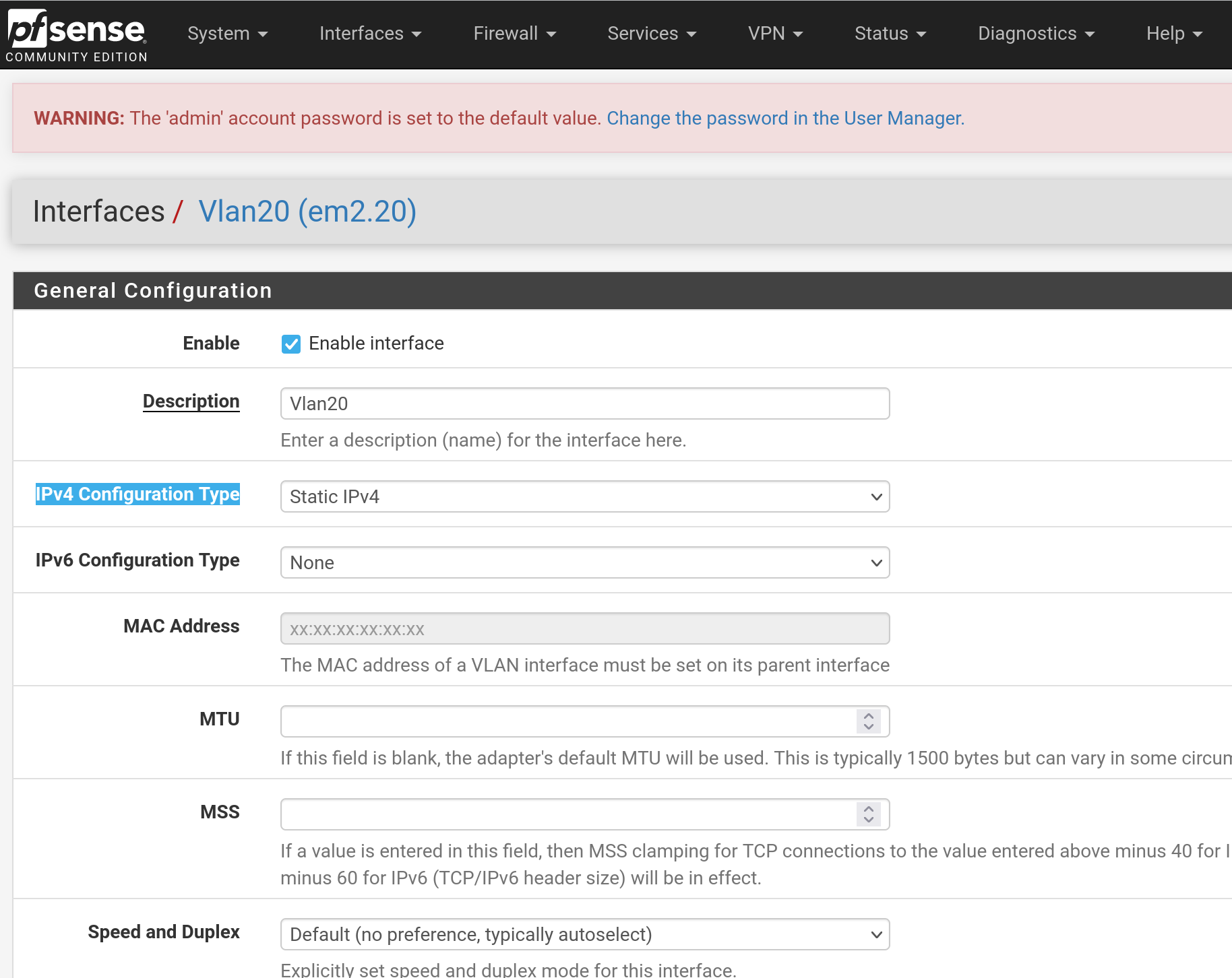 VLANs Pfsense - BASTIONAT DE XARXES I SISTEMES - CE Ciberseguretat